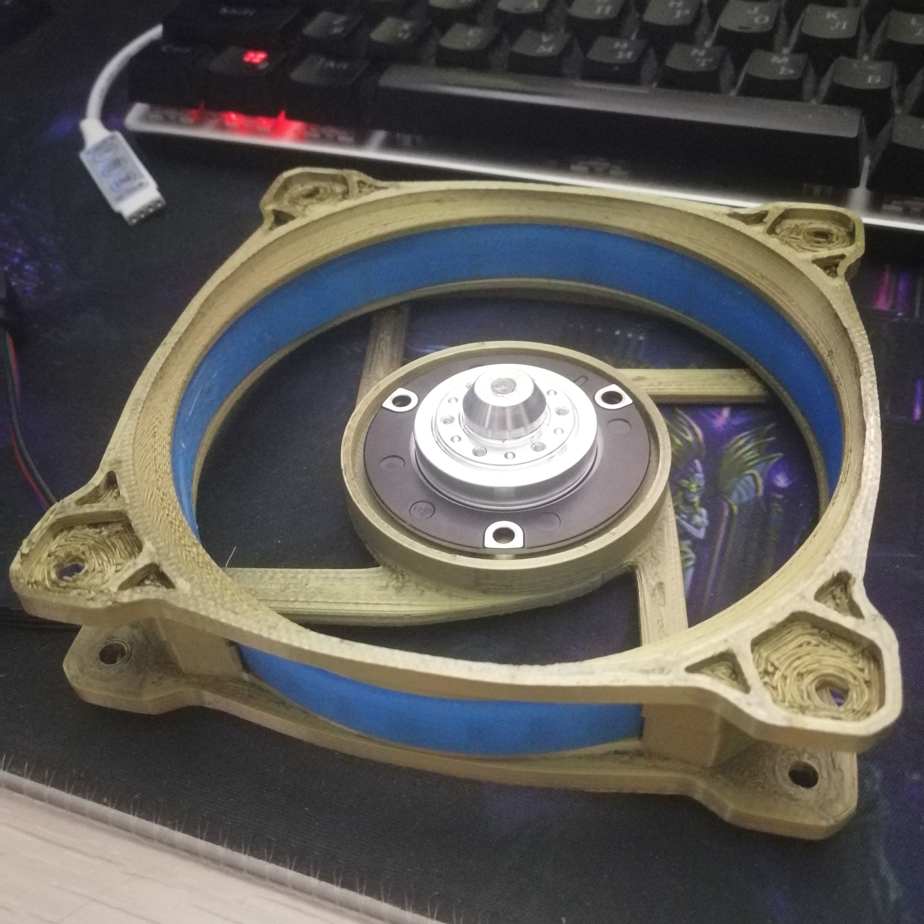 Fan-machine from the hard disk 3D model 3D printable | CGTrader