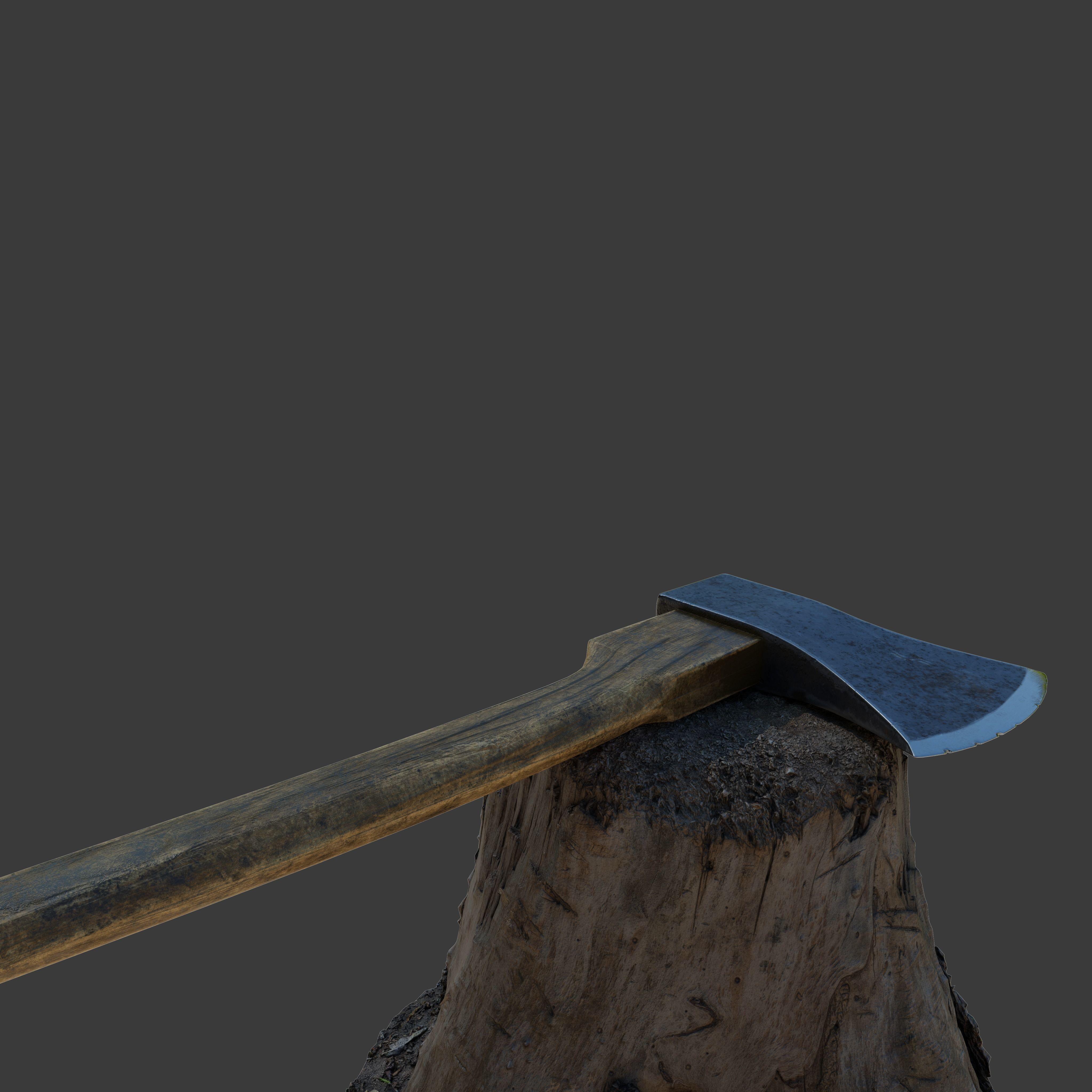 3D model Timber Axe VR / AR / low-poly | CGTrader