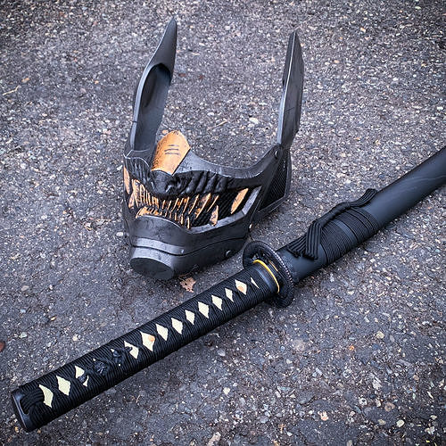 Oni Batman Mask 3D model 3D printable | CGTrader