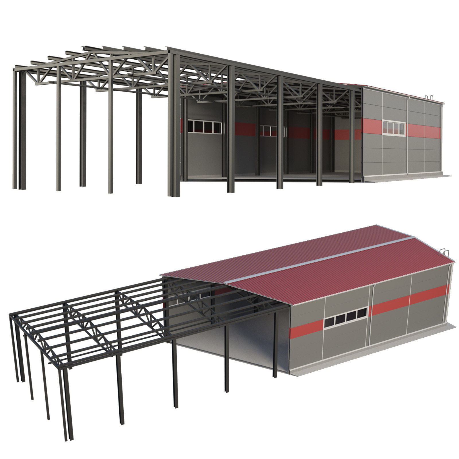 warehouse 3D model | CGTrader
