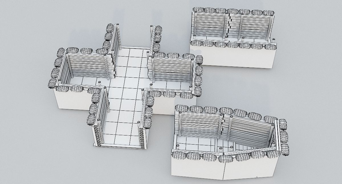 3D model Modular Military Trenches VR / AR / low-poly | CGTrader