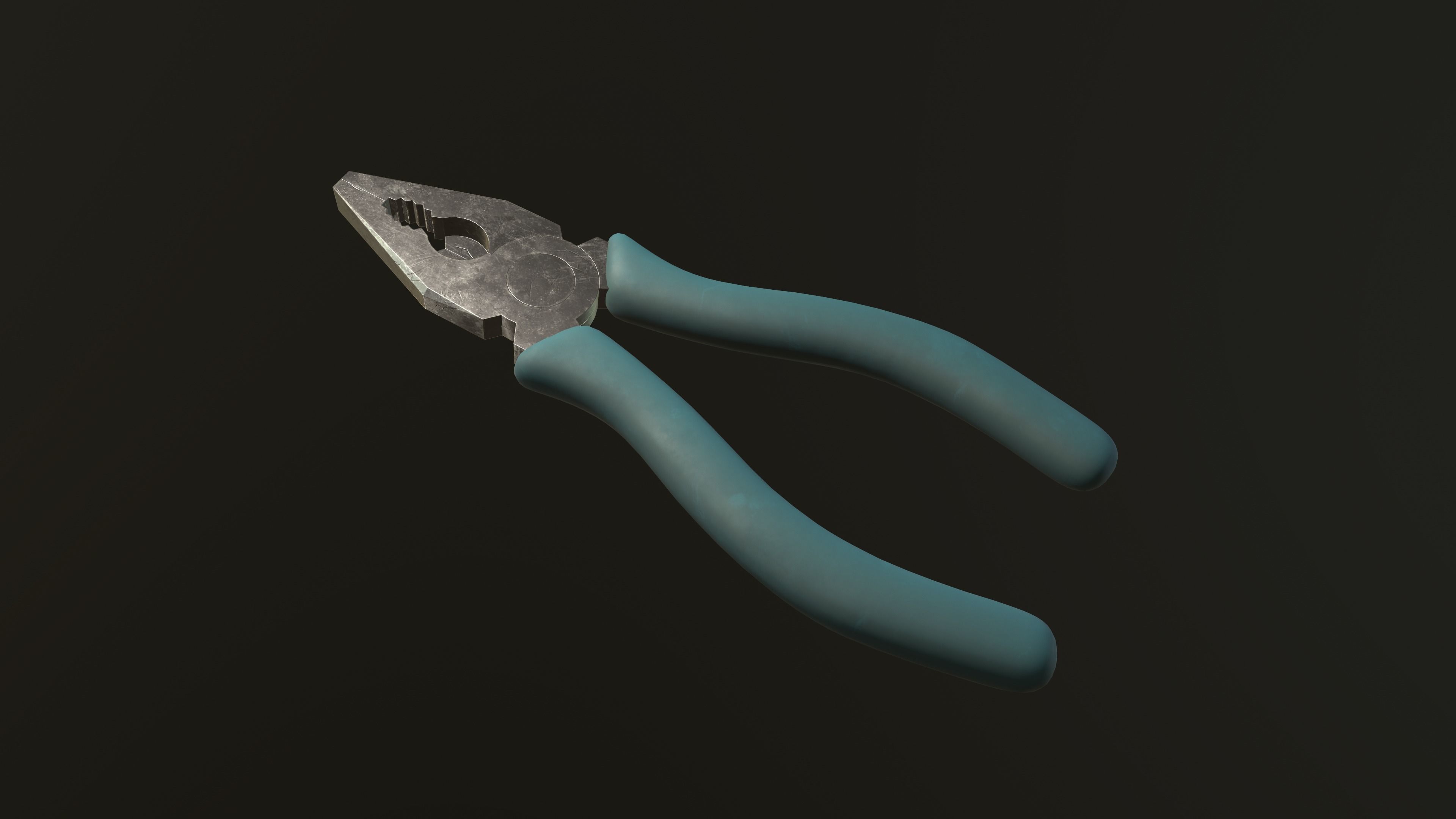 Pliers 3D model cut | CGTrader