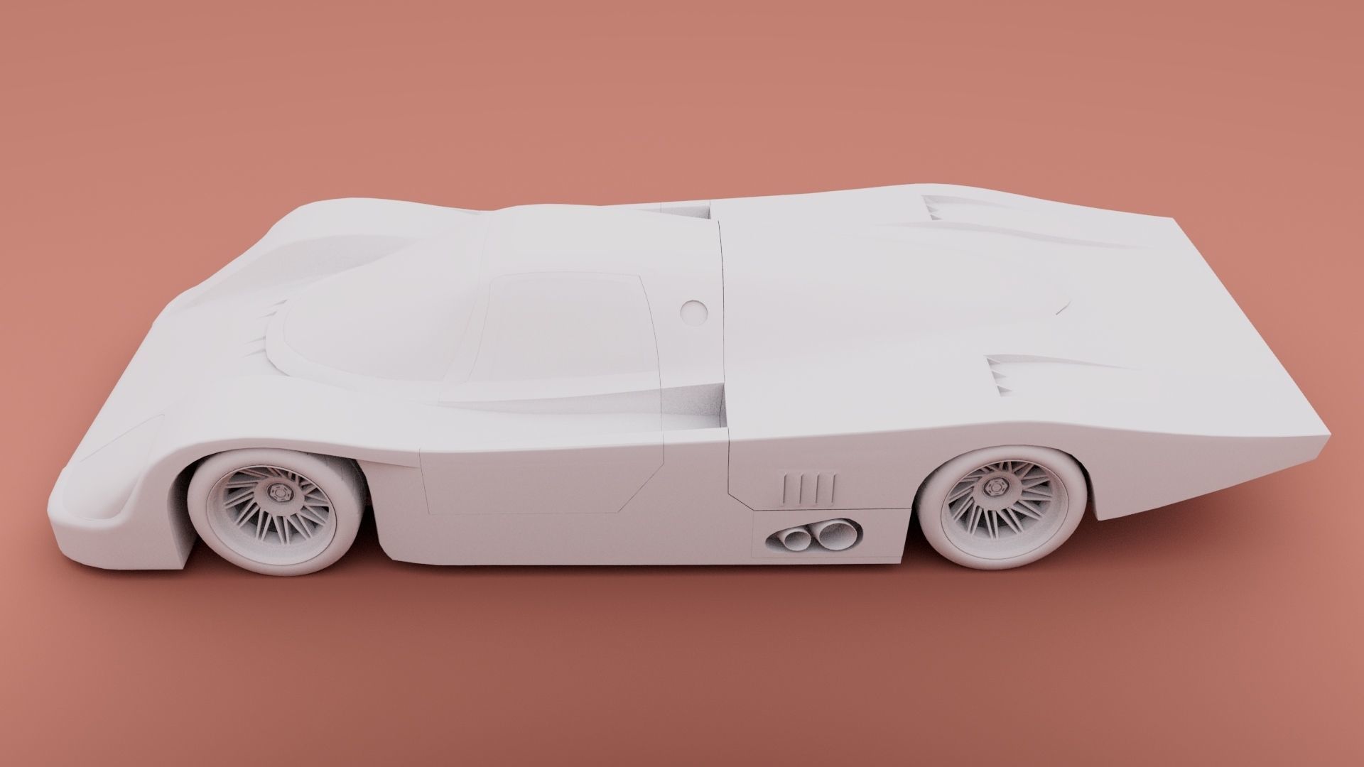 3D model 80s Group C racecar VR / AR / low-poly | CGTrader