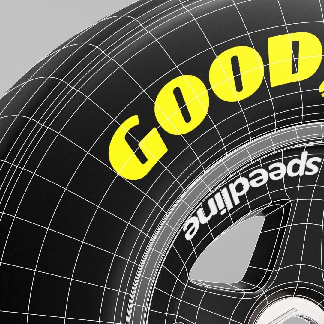 90s Speedline Formula 1 Wheel 3D model | CGTrader