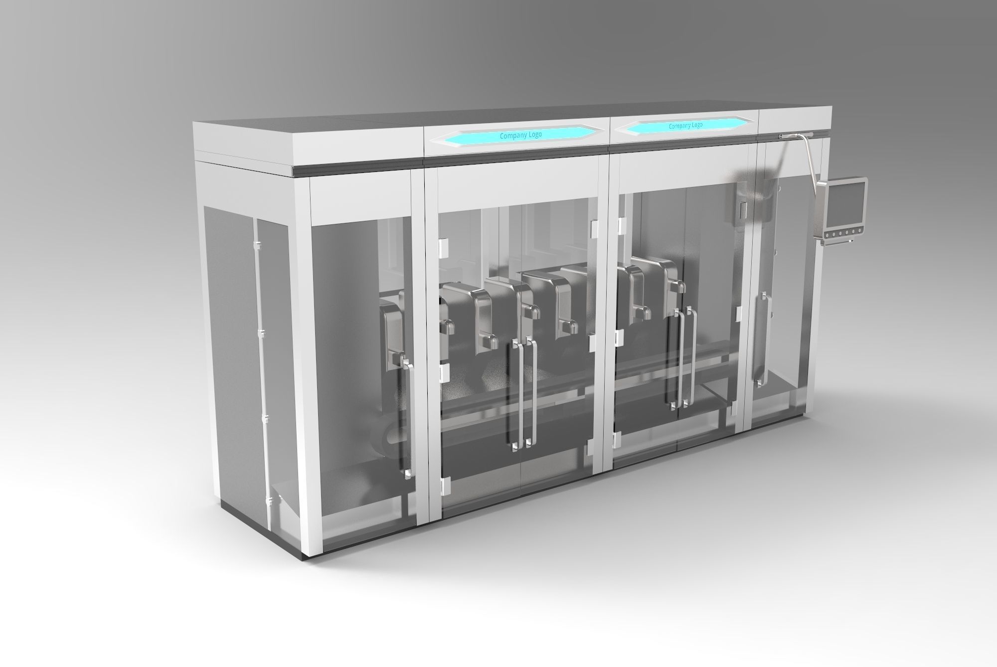 Modular Workstation 3D model | CGTrader