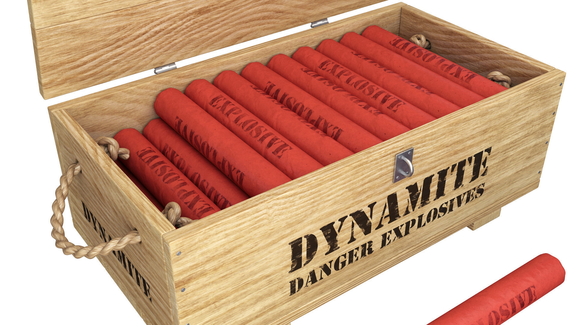 Dynamite box 3D model | CGTrader