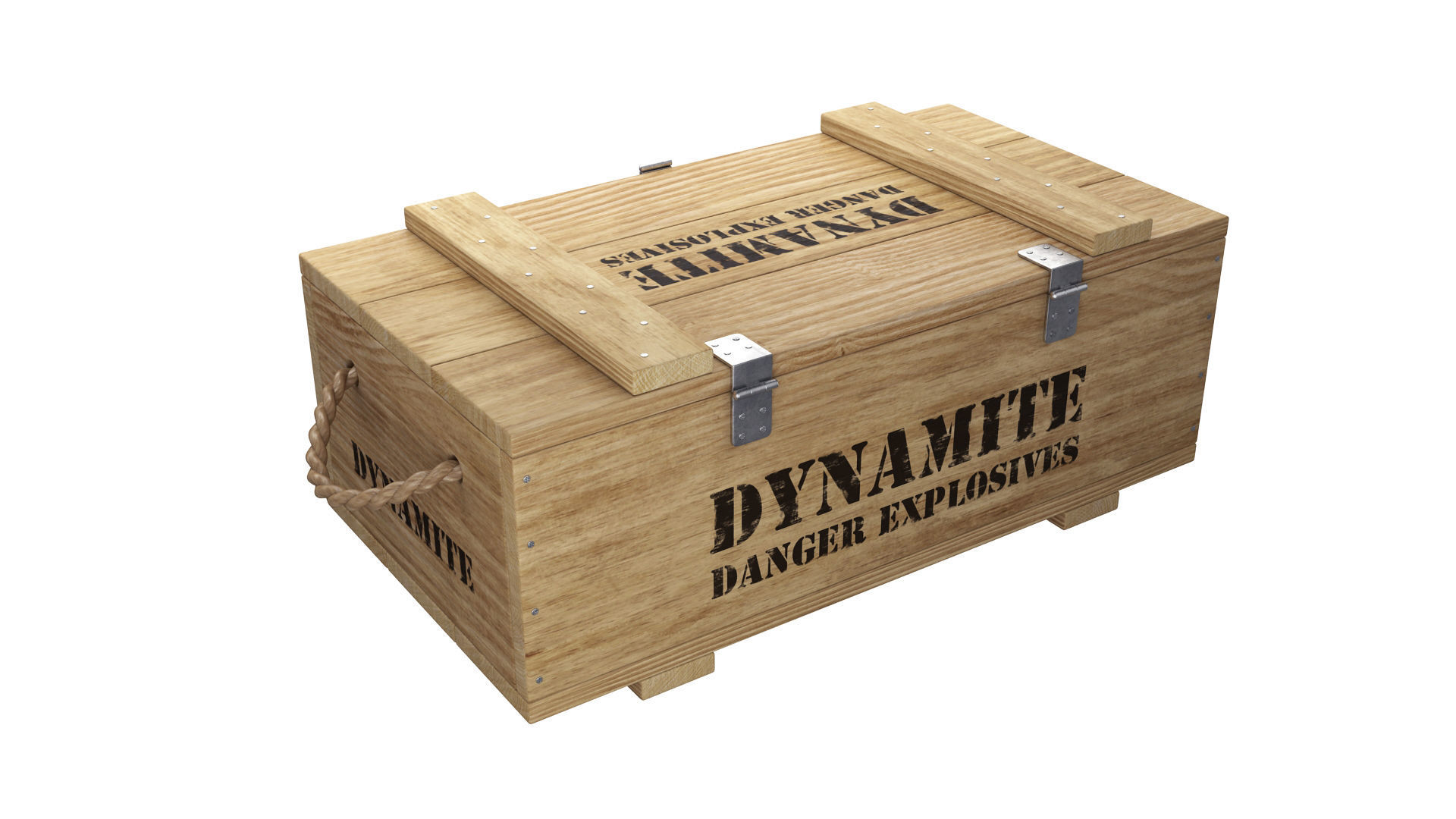 Dynamite box 3D model | CGTrader