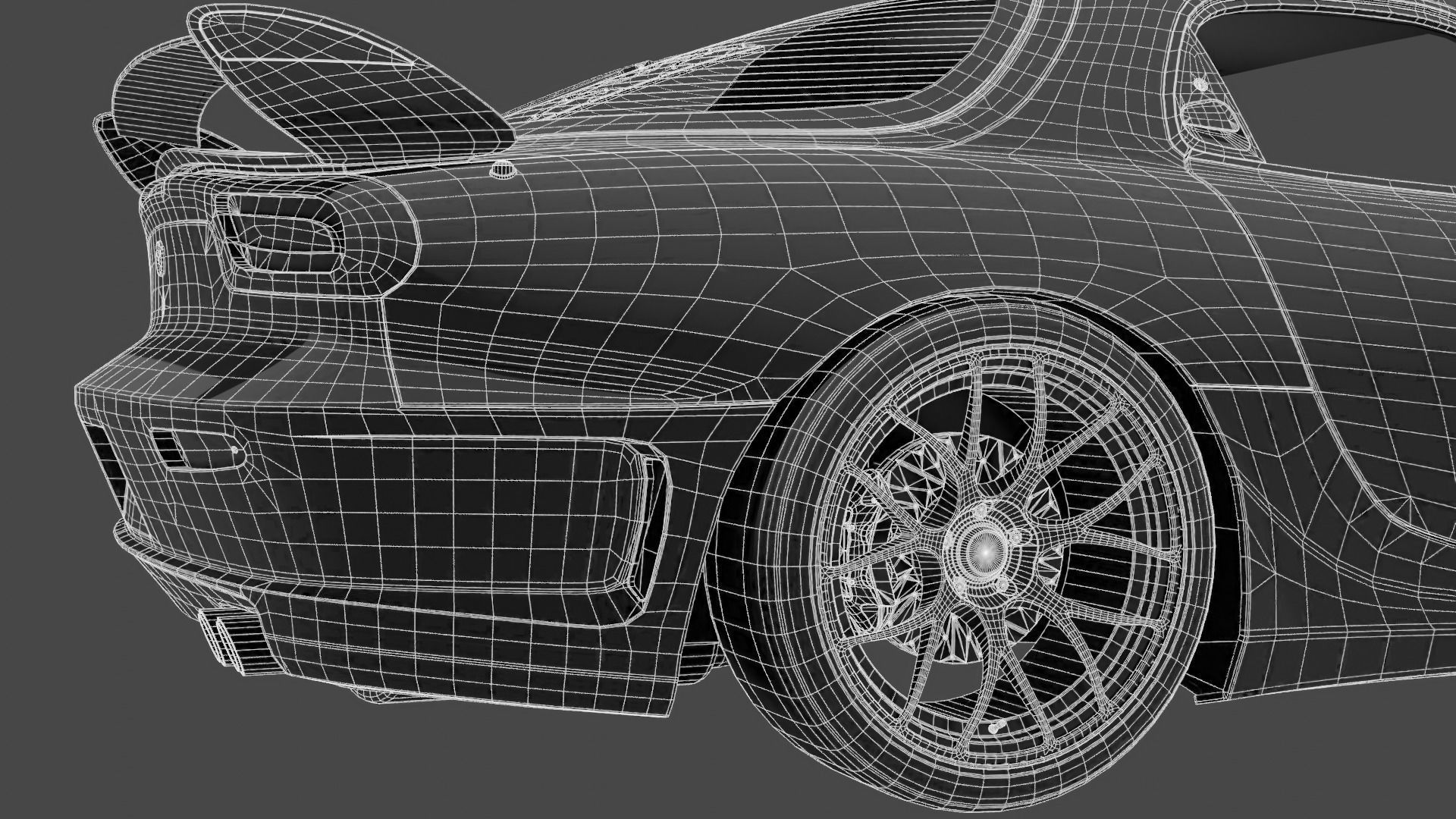 3D model Mazda RX-7 VR / AR / low-poly | CGTrader