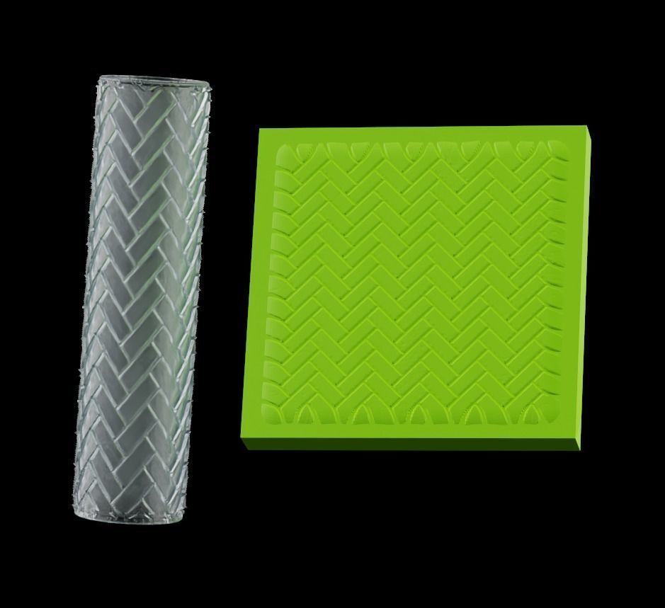 4 SEAMLESS TEXTURE ROLLER 3D print model 3D model 3D printable | CGTrader