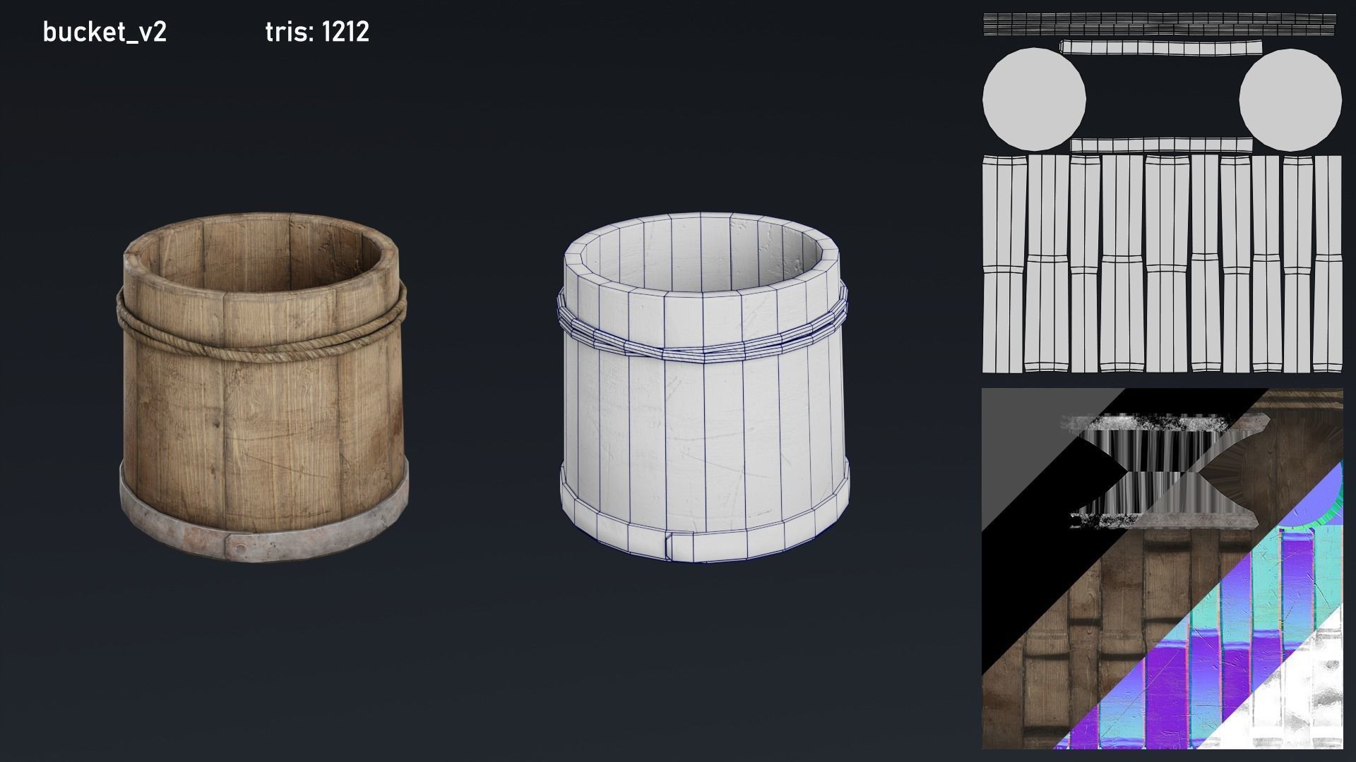 3D model Medieval Fantasy Storage Props Asset Pack barrels crates ...