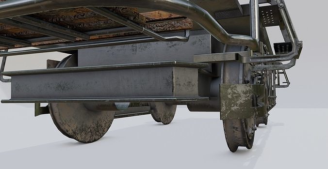 3D model train wheels with pbr textures VR / AR / low-poly | CGTrader