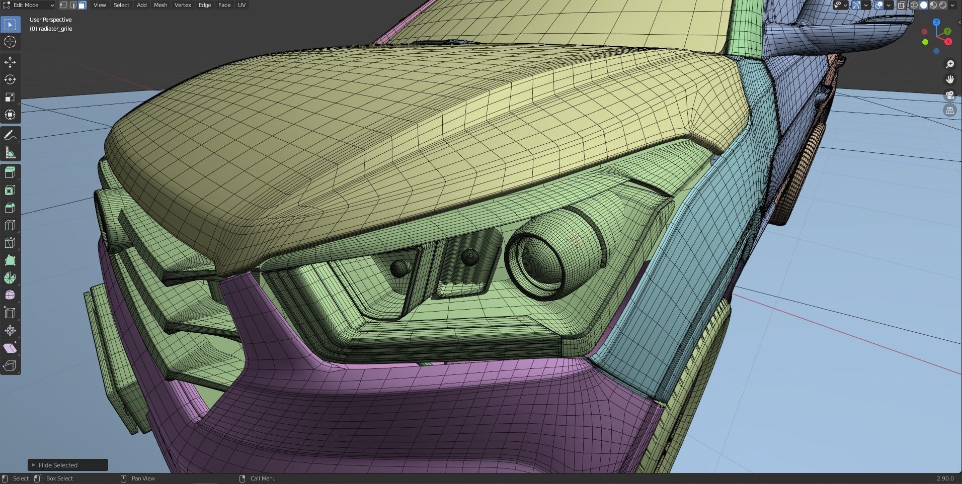 3D model Hyundai Creta blender 3d model VR / AR / low-poly | CGTrader