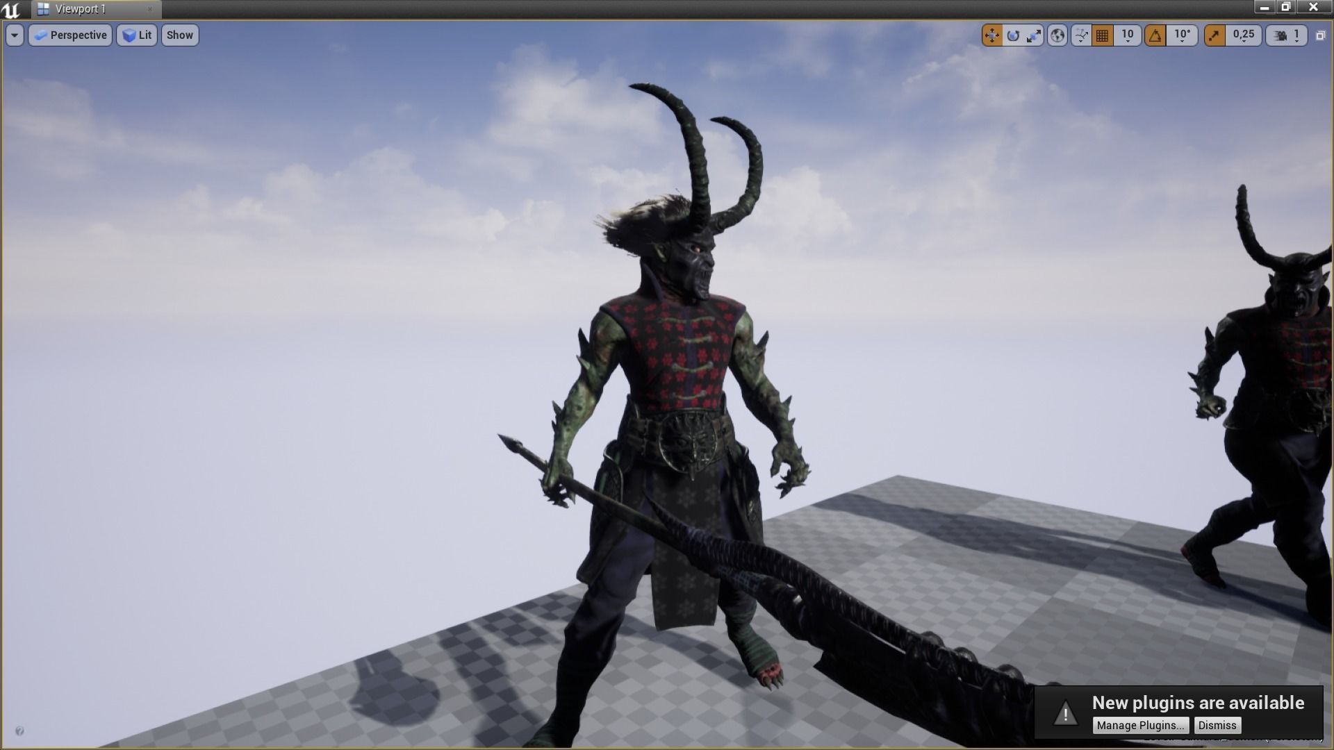 3D model Samurai demon VR / AR / low-poly | CGTrader