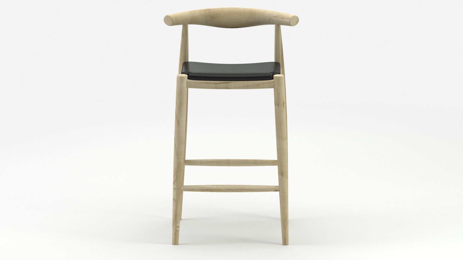 Stool by CARL HANSEN 3D model | CGTrader