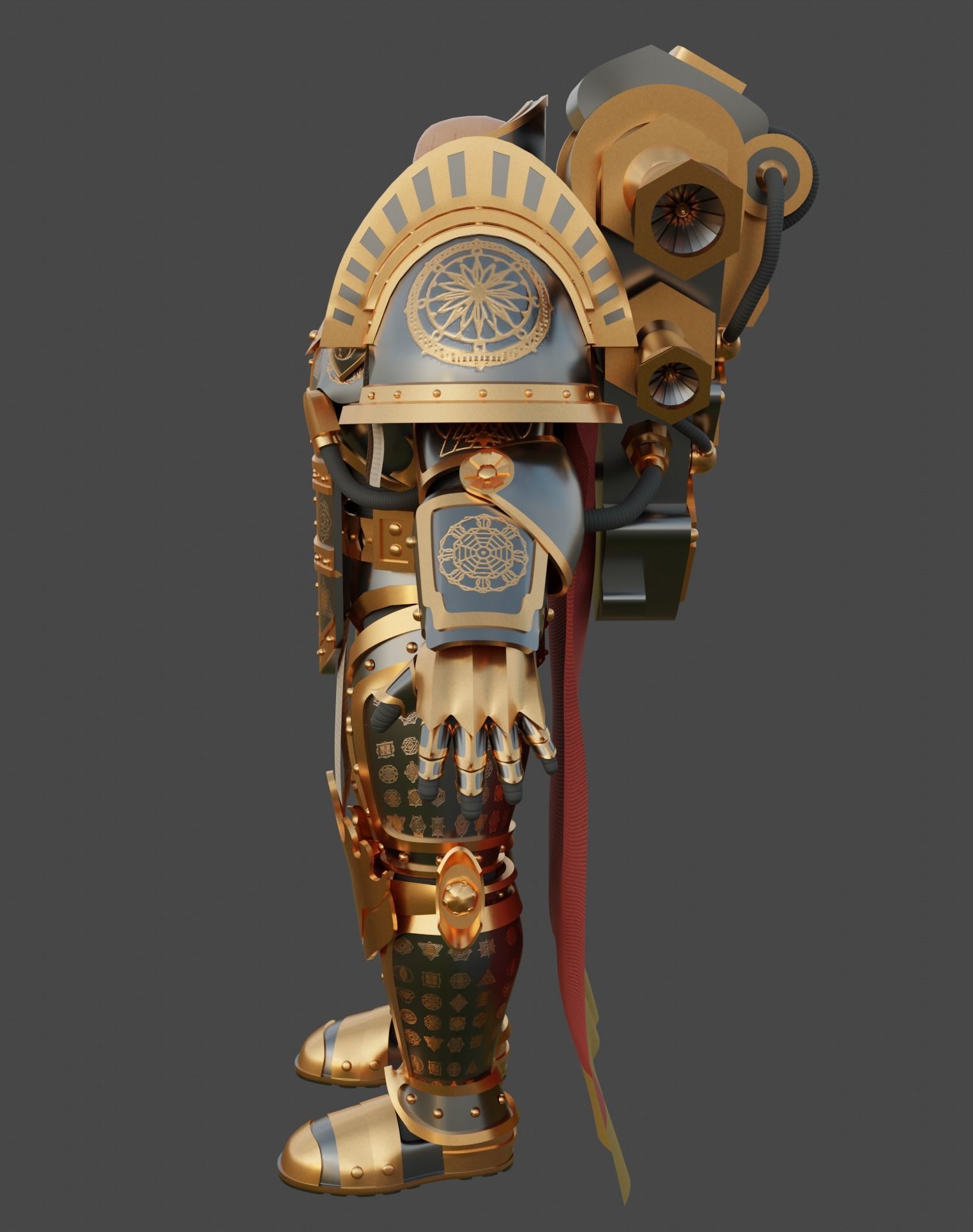 lorgar 3D model | CGTrader