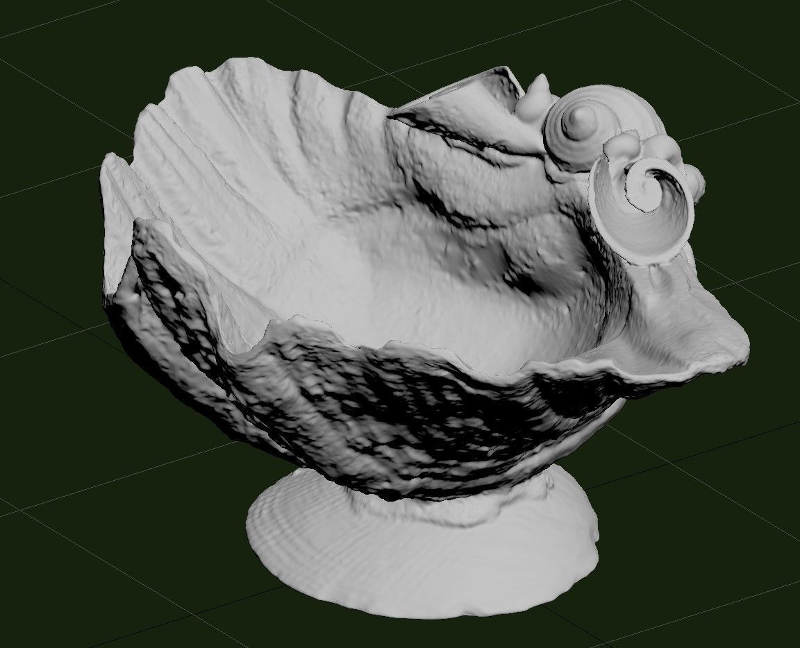 3D model Shell Bowl VR / AR / low-poly | CGTrader