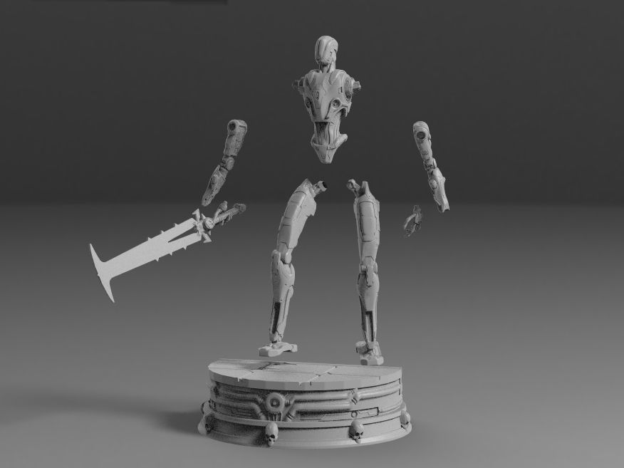 Samuel Hayden -DOOM ETERNAL- 3D model 3D printable | CGTrader