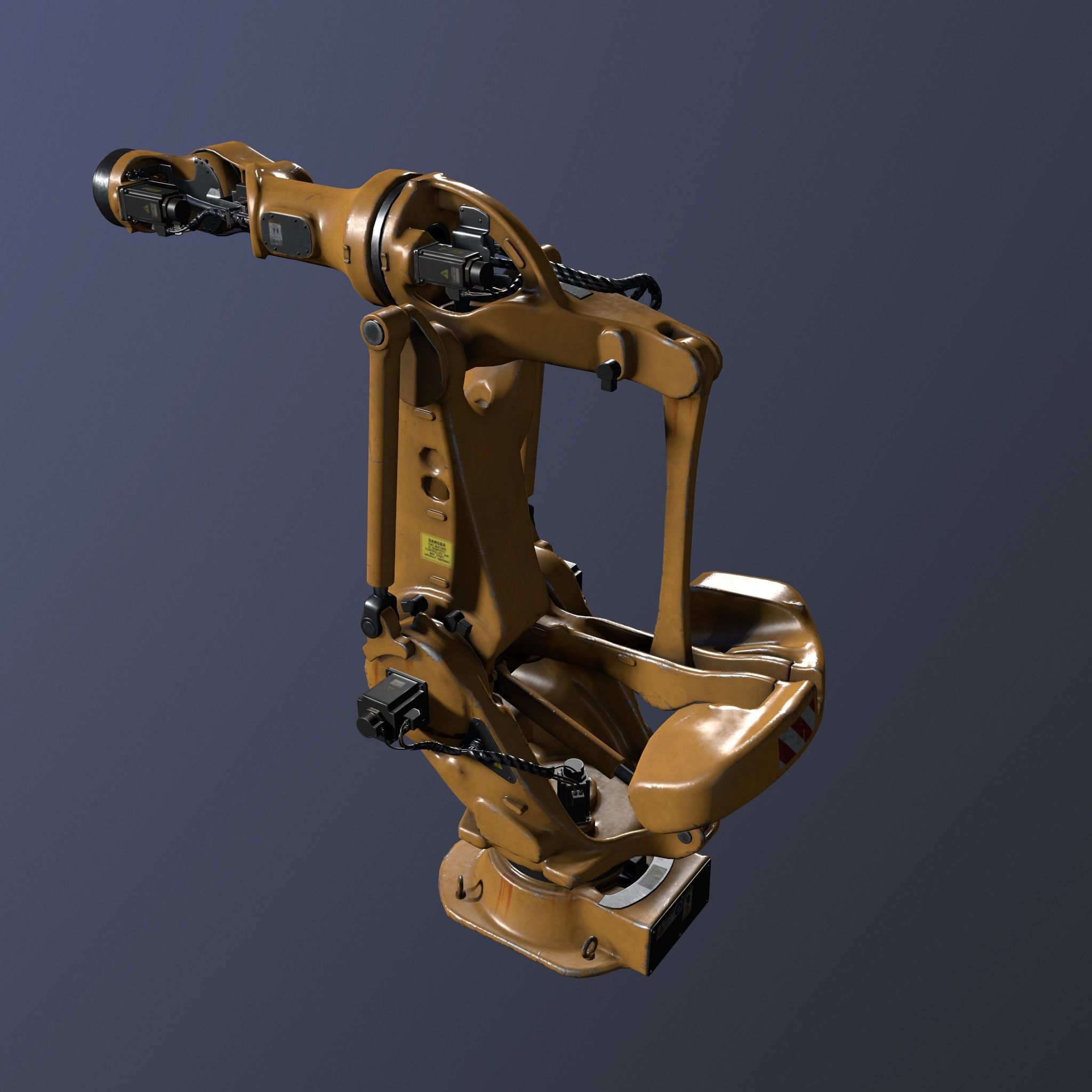 Industrial Robot Hand 3D model | CGTrader