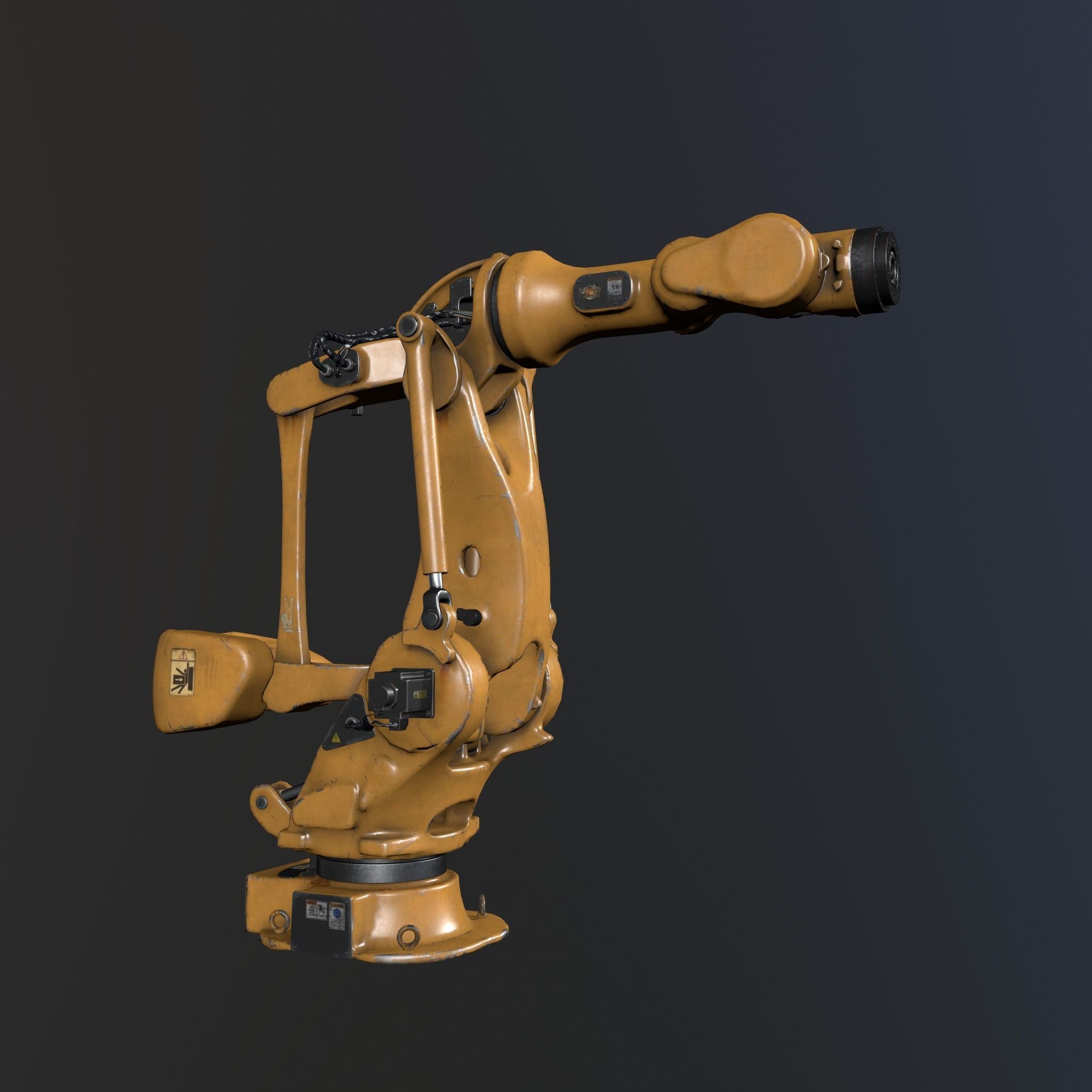Industrial Robot Hand 3D model | CGTrader