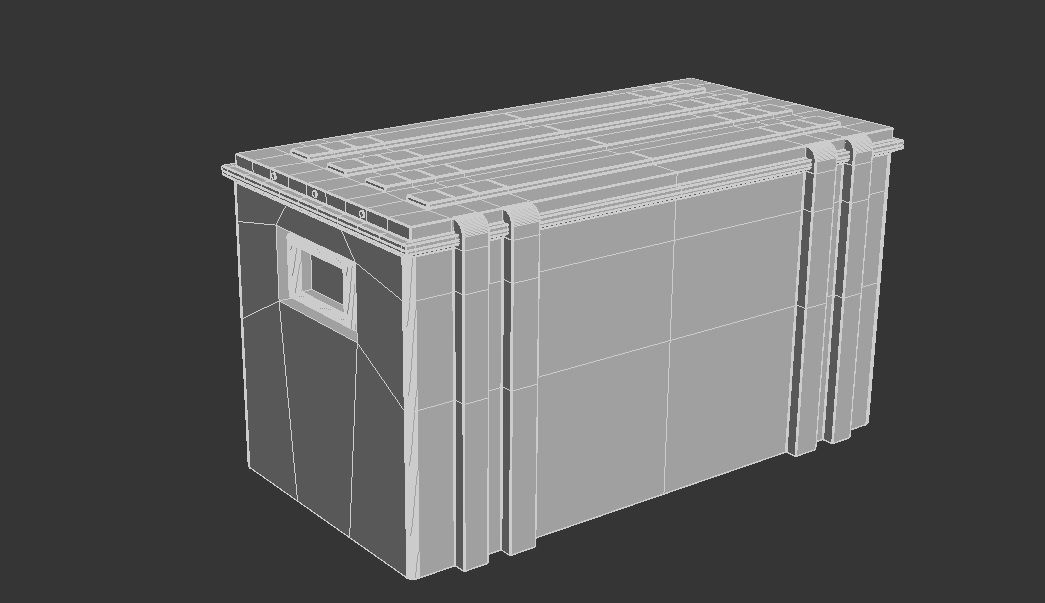 3D model Weapon Case Gun Case VR / AR / low-poly | CGTrader