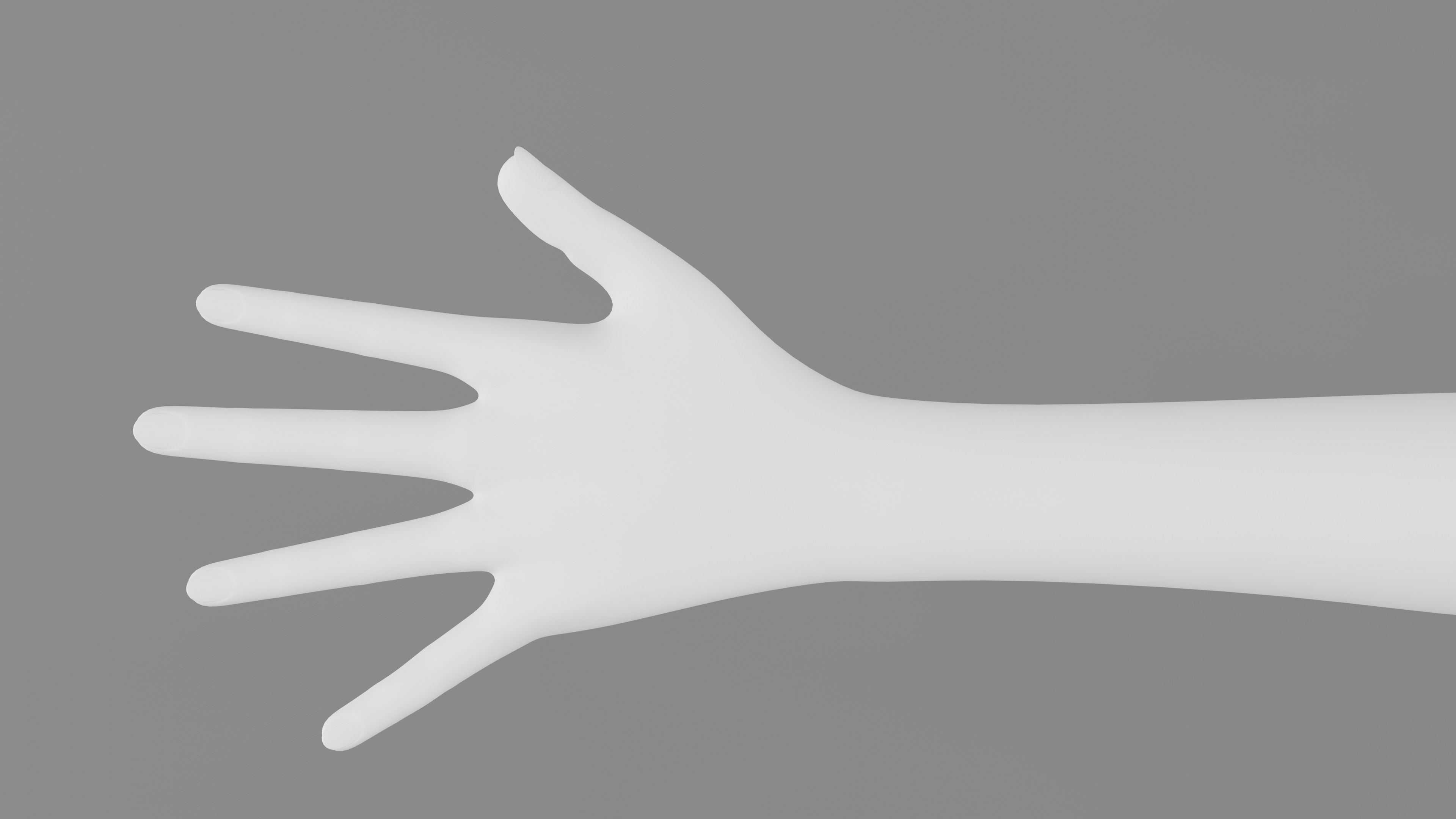 Anime Girl Character Template 3D model | CGTrader