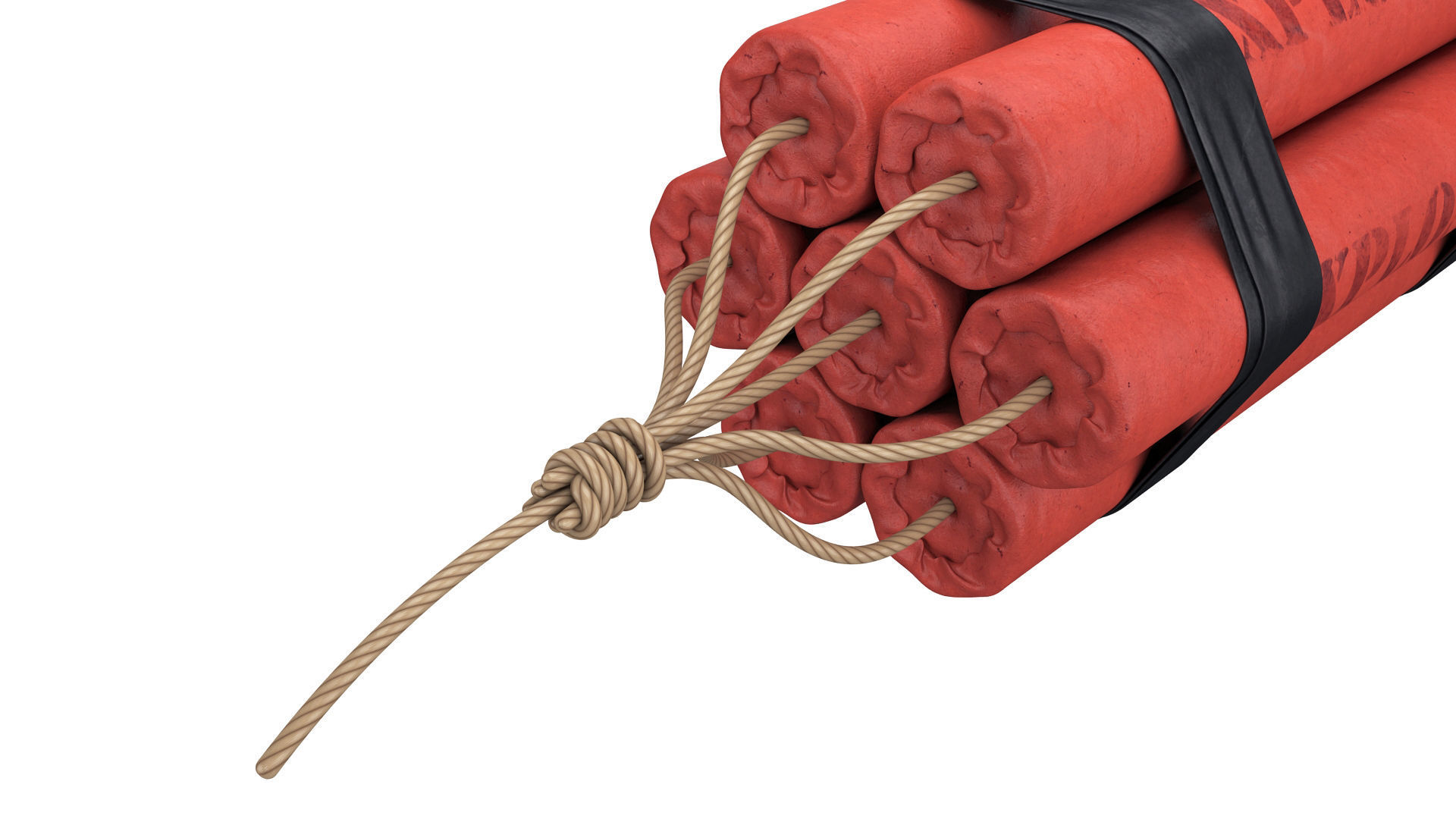 Dynamite big bunch 3D model | CGTrader