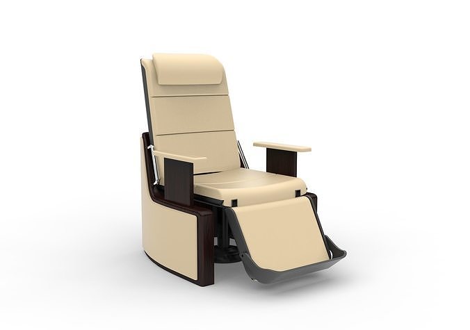 Airplane first class chair 3D model | CGTrader