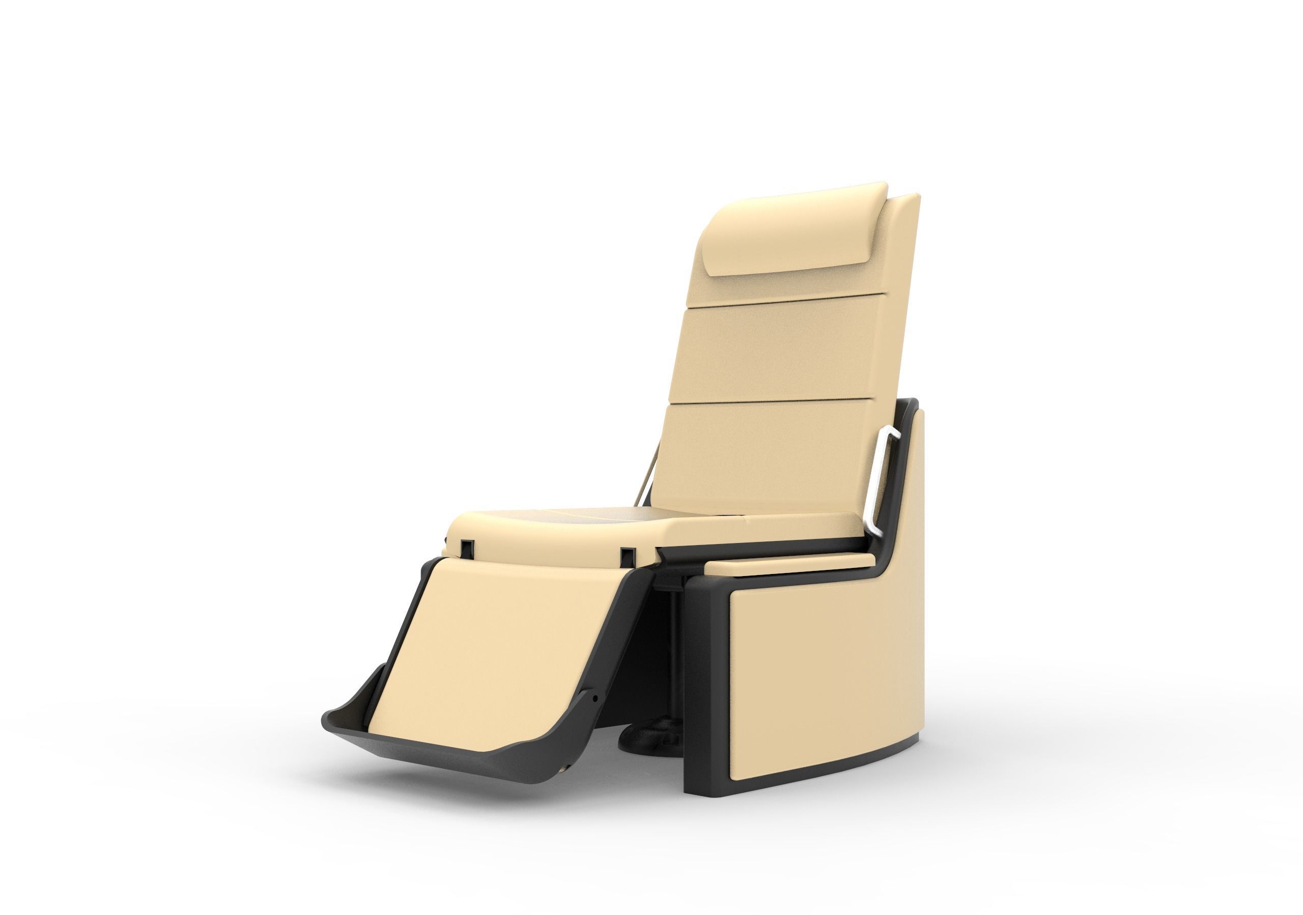 Airplane first class chair 3D model | CGTrader