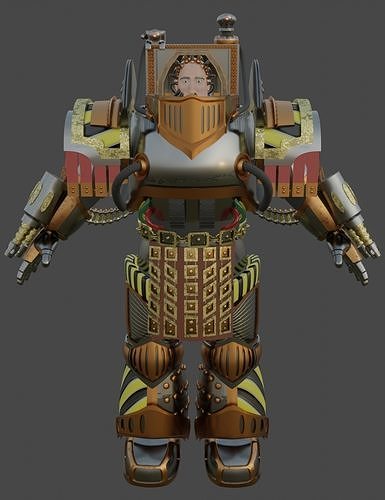 Perturabo 3D model | CGTrader
