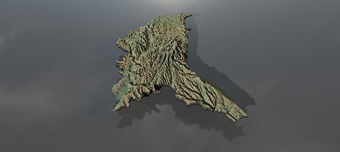 Moldova island of ireland 3D model 3D printable | CGTrader