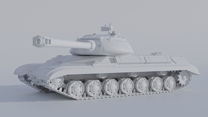 3D model IS-4 Soviet Tank VR / AR / low-poly | CGTrader