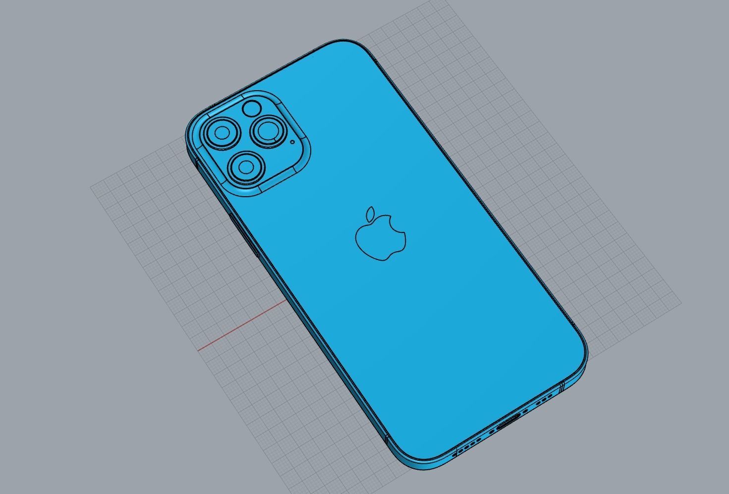 Apple iphone 12 Pro mobile phone 3D model 3D model | CGTrader