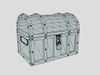Medieval Low Poly Chest free 3D model | CGTrader