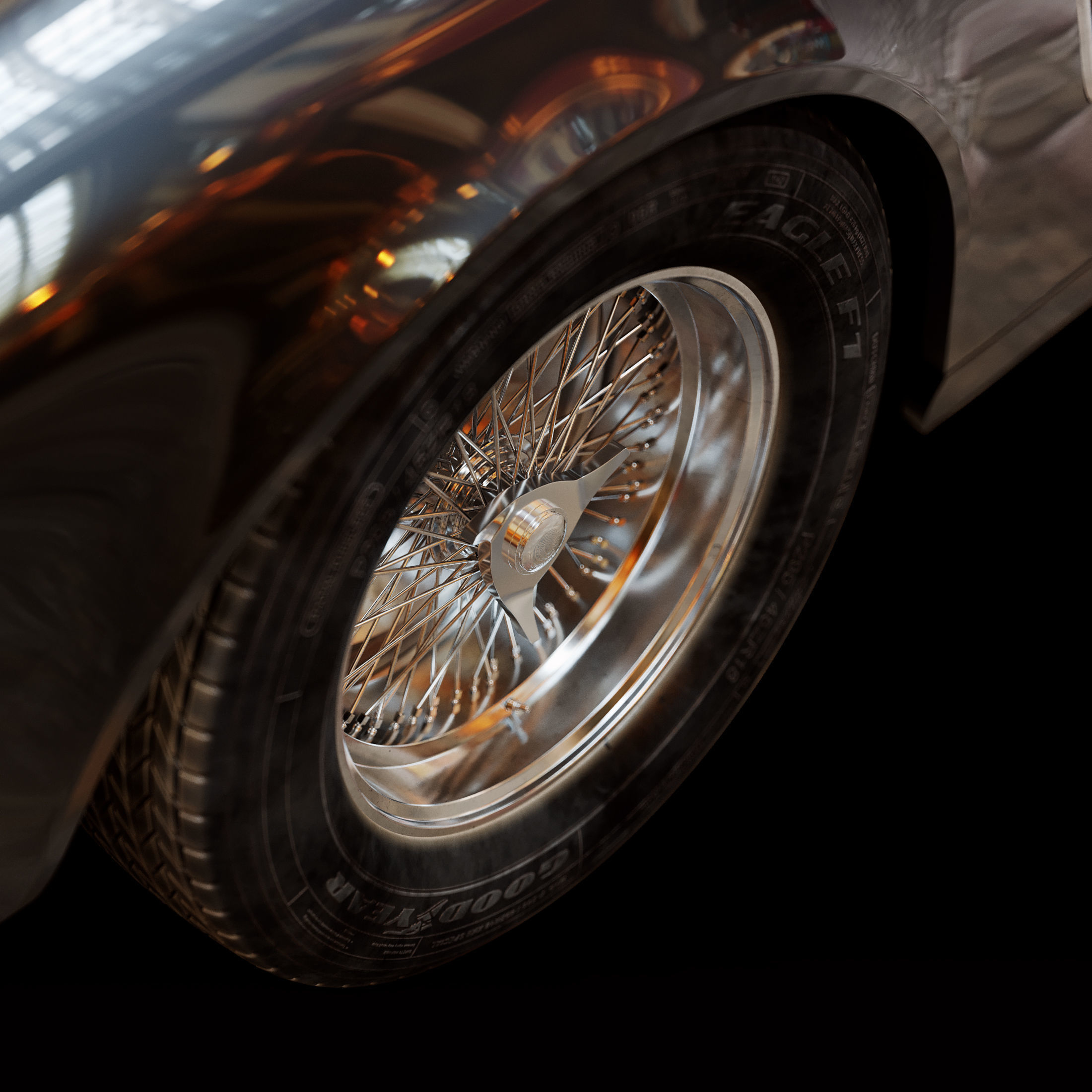 Ferrari 250 Gt Swb California Spyder With HQ Interior 3D model | CGTrader