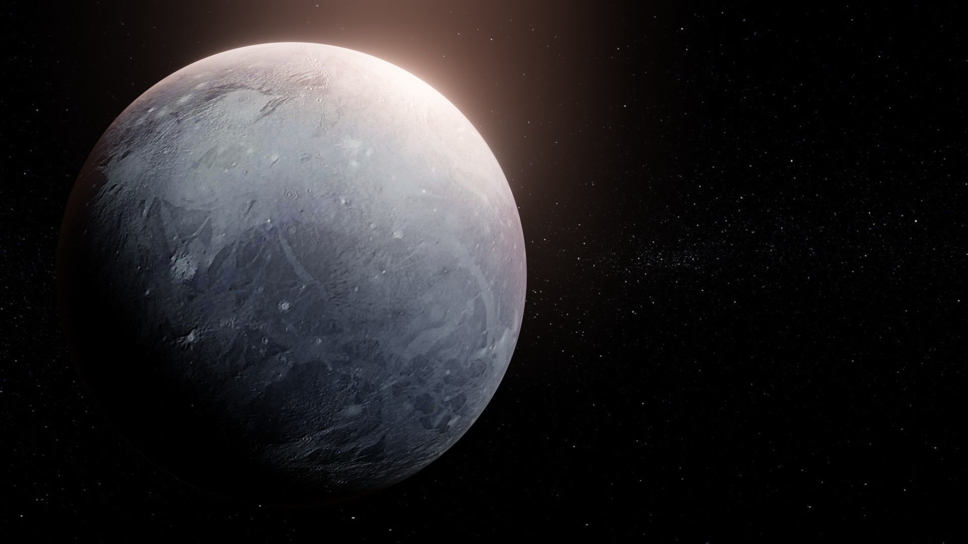 3D model Photorealistic Pluto 8k Textures 3D Model VR / AR / low-poly ...