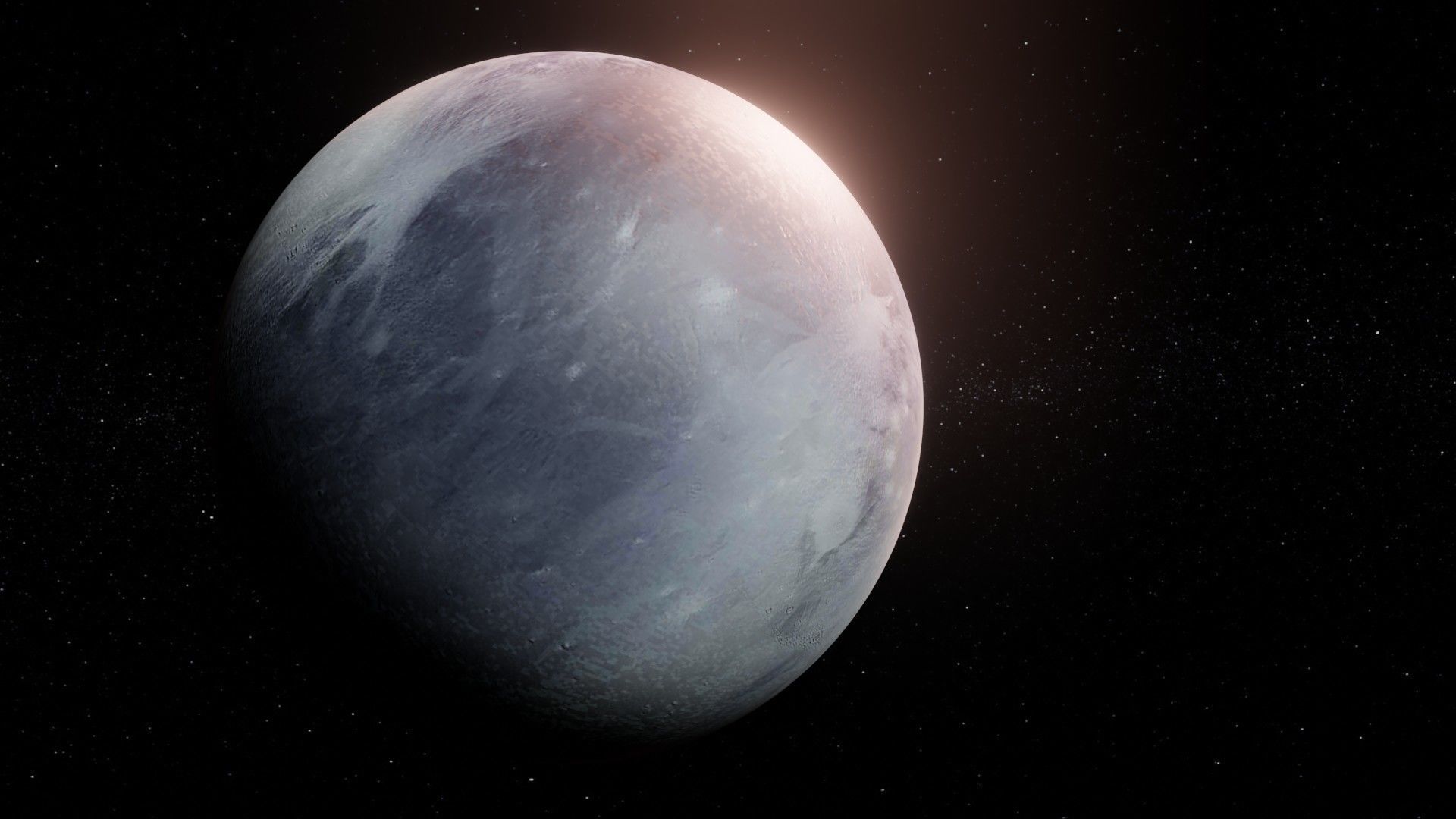 3D model Photorealistic Pluto 8k Textures 3D Model VR / AR / low-poly ...