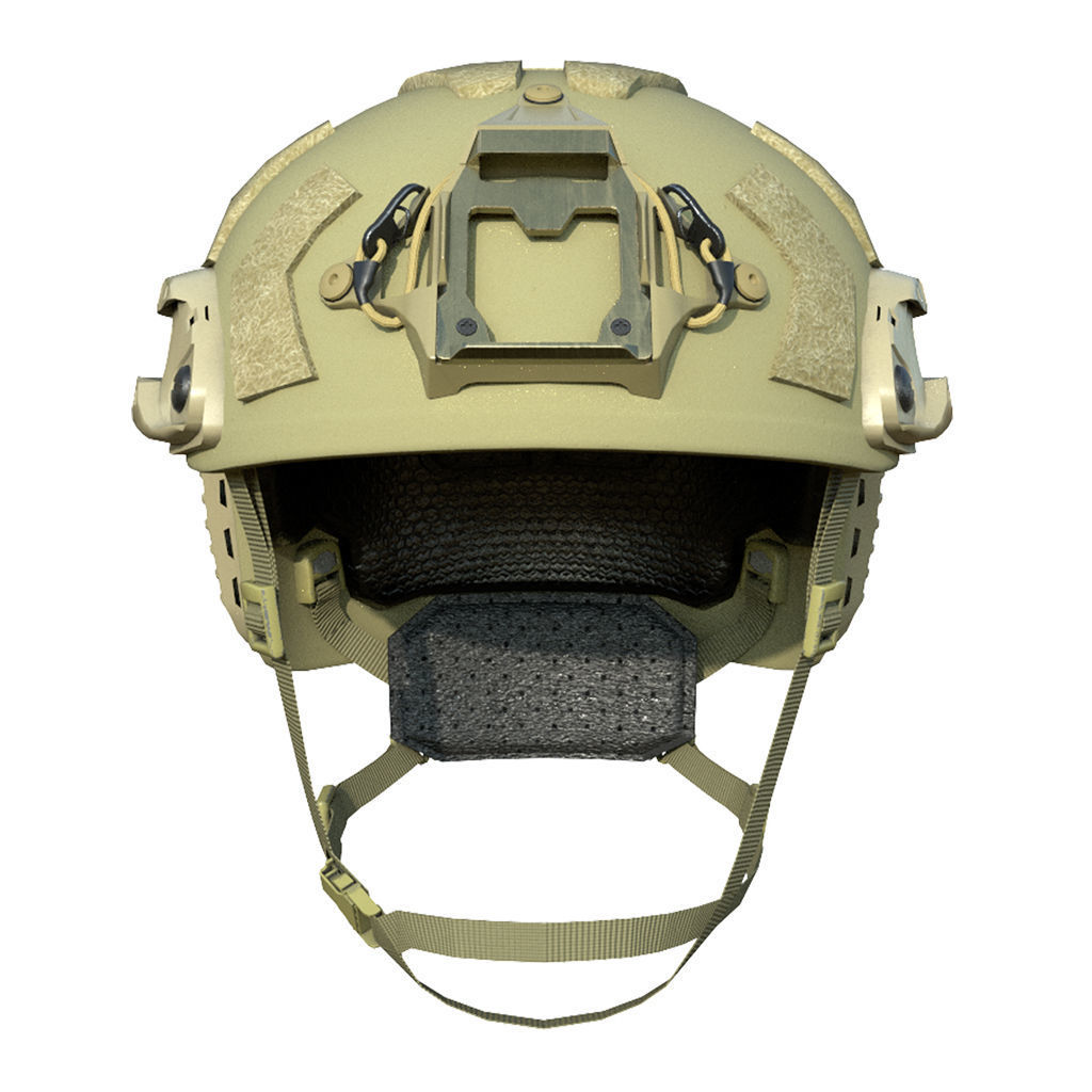 3D model Ops Core FAST SF High Cut Helmet Low poly PBR VR / AR / low ...
