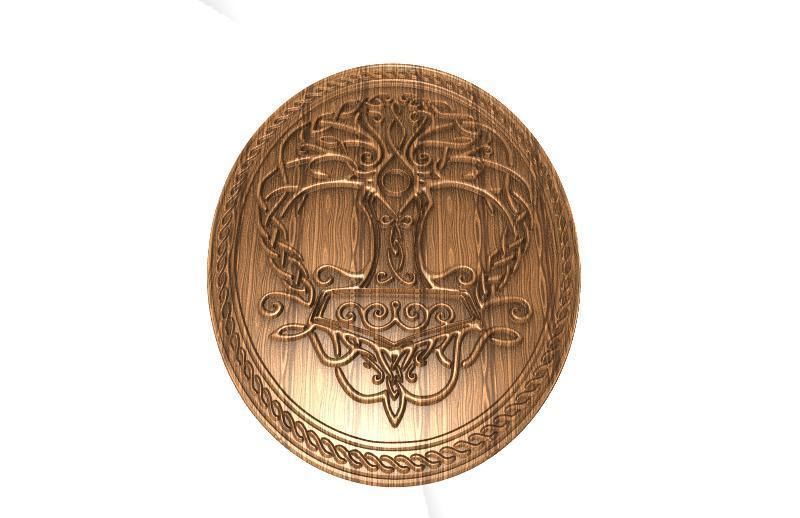 Tree of life 2 CNC 3D model 3D printable | CGTrader