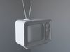 3D model Retro TV VR / AR / low-poly | CGTrader