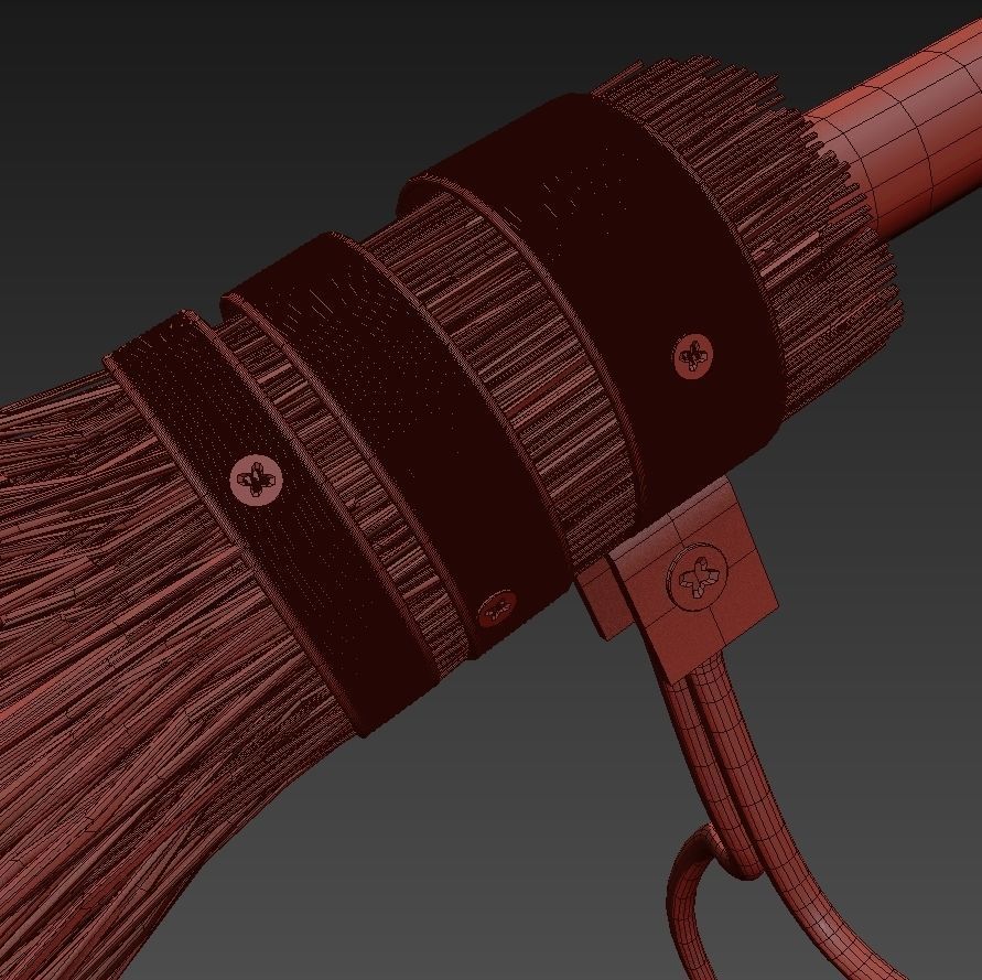 Nimbus 2000 3d Model Cgtrader