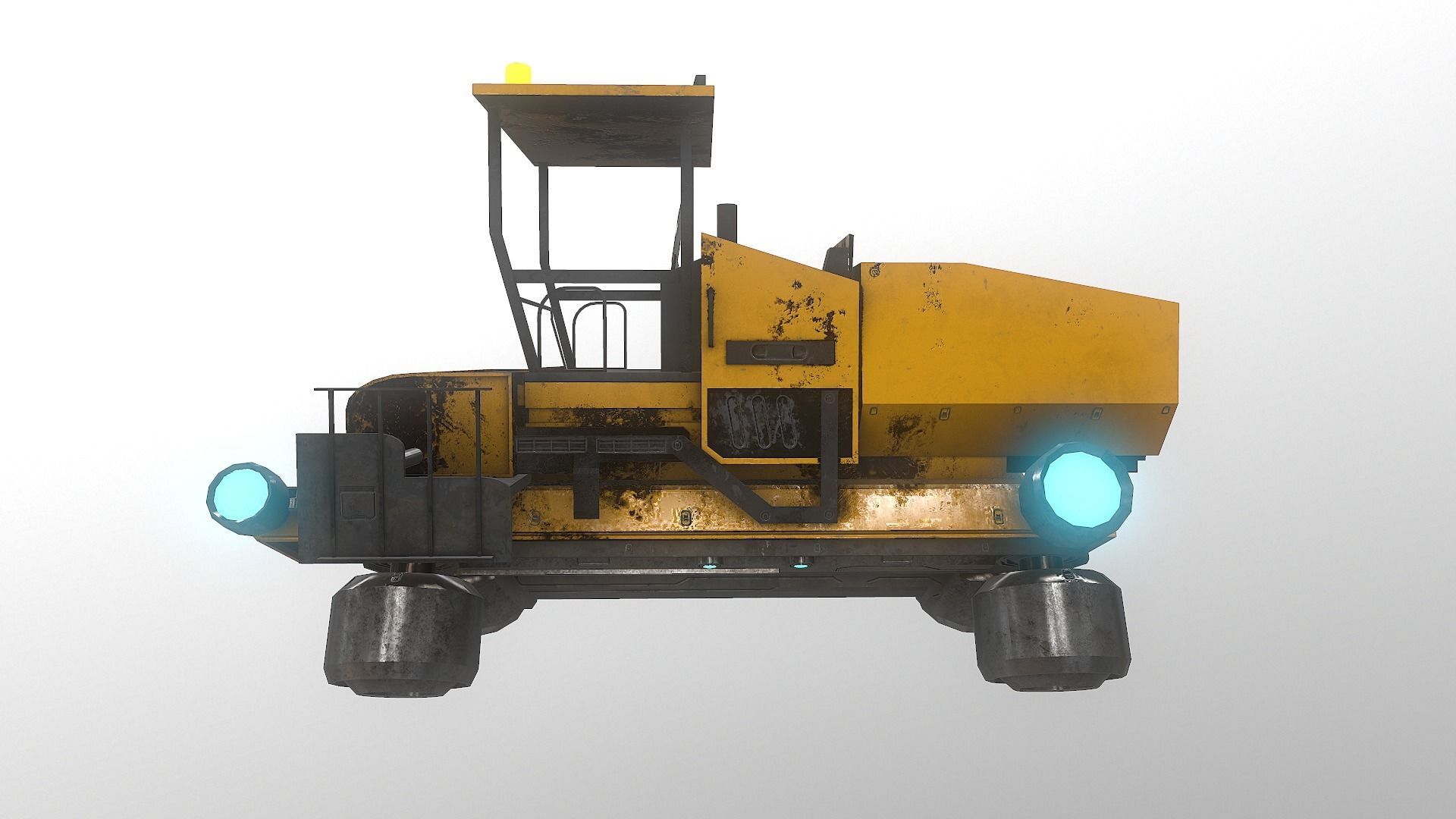 3D model Cyberpunk Work Machines 01 VR / AR / low-poly | CGTrader