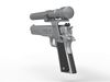 Pistol AMT Hardballer Long Slide from the movie Terminator 1984 3D ...