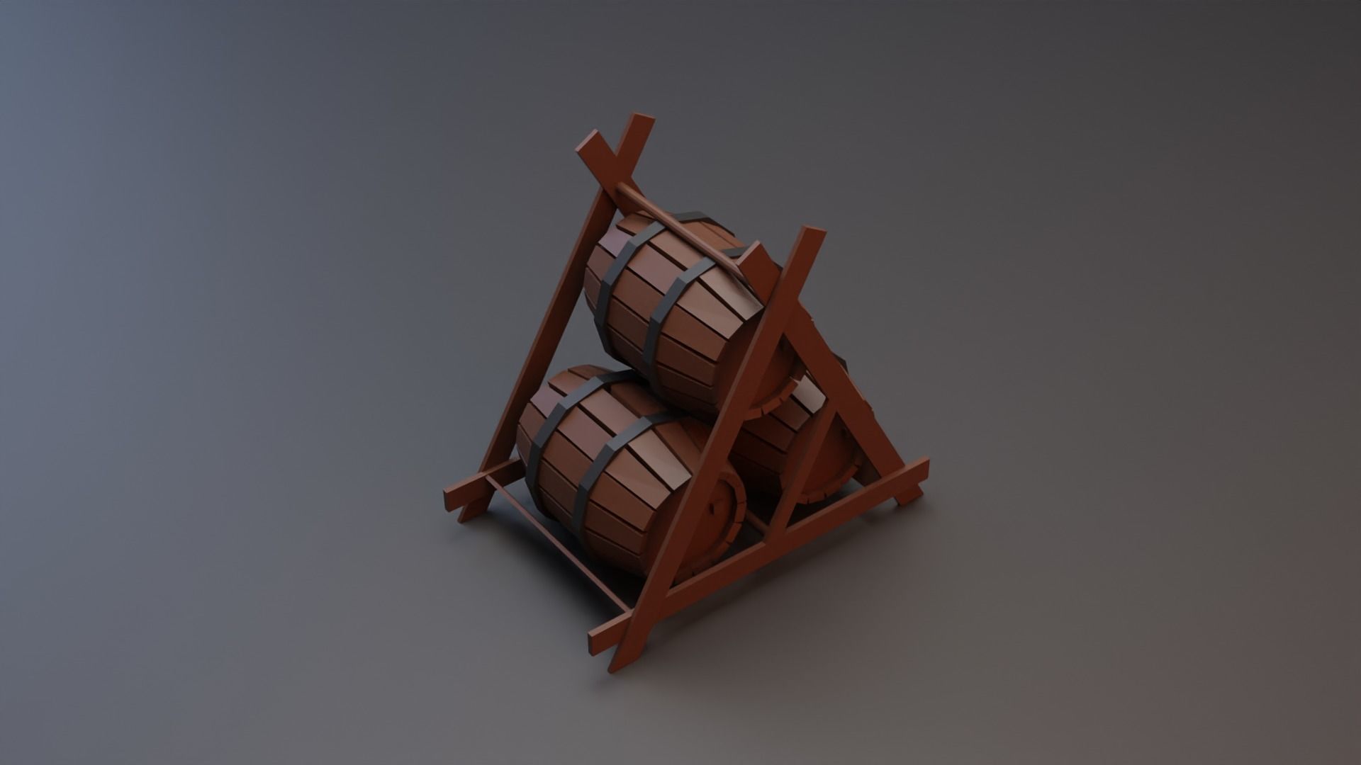 Medieval asset pack Low-poly 3D model free VR / AR / low-poly 3D model ...