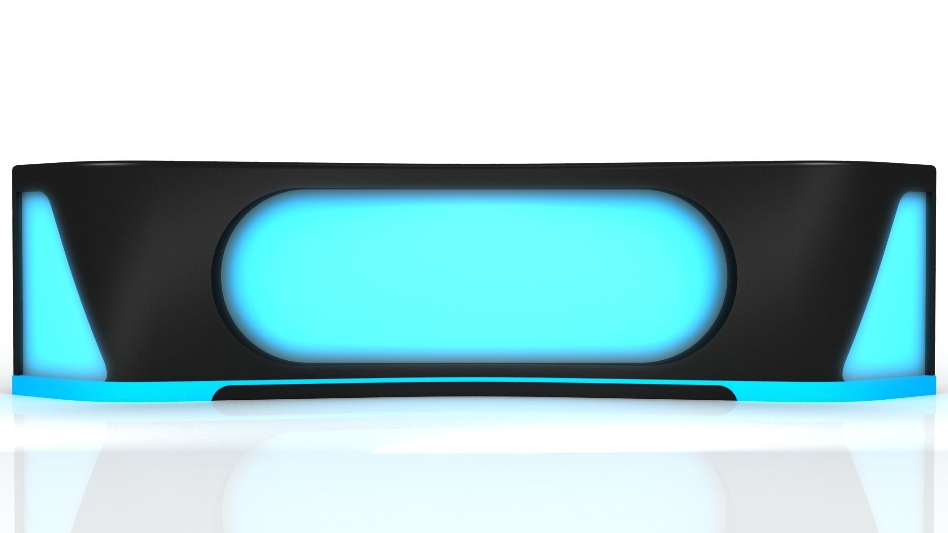 Studio News Desk 3D model | CGTrader