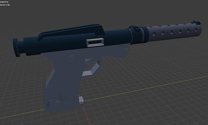 3D model RG-4D gun VR / AR / low-poly | CGTrader