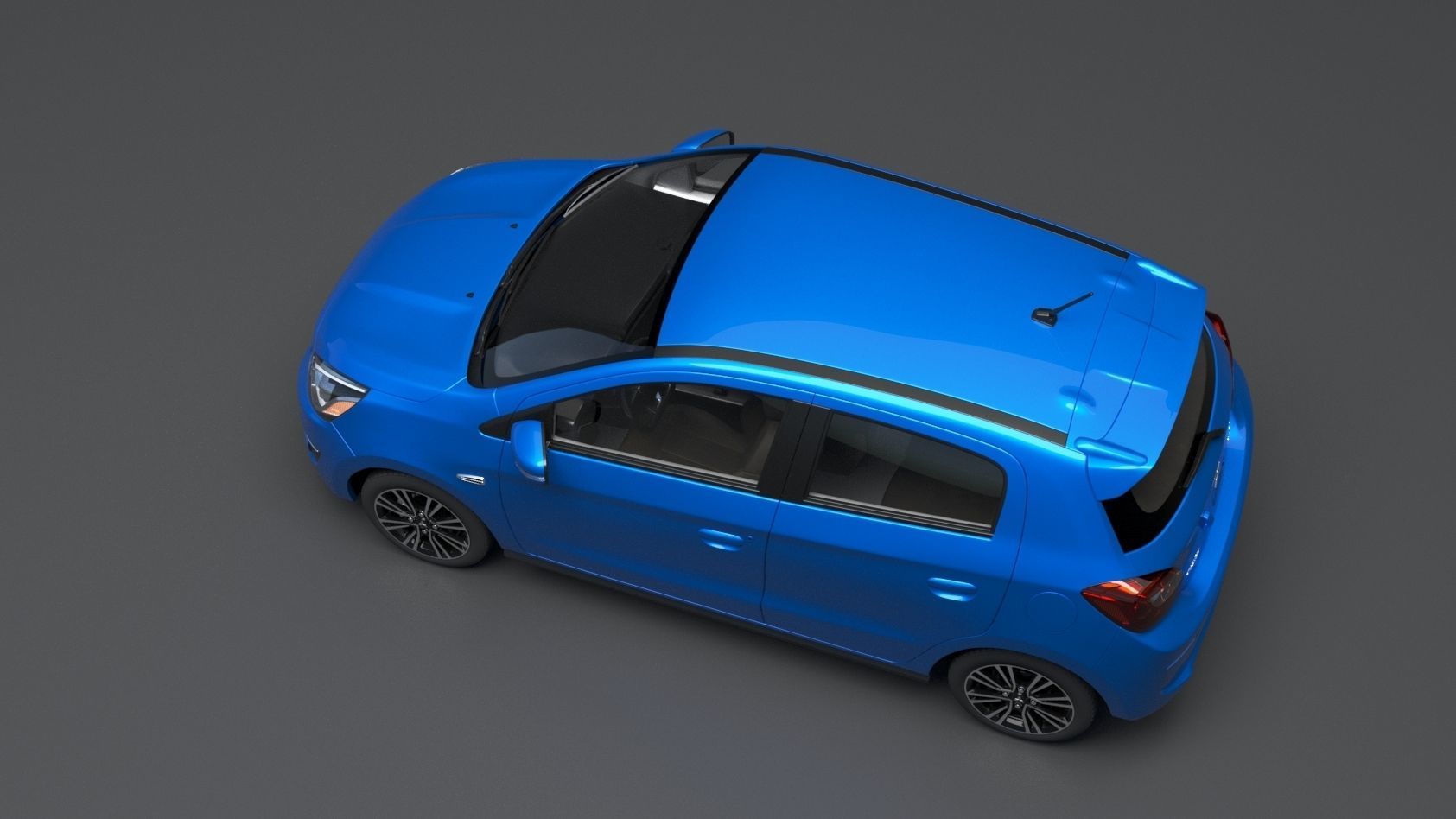 Mitsubishi Mirage GT 2020 3D model | CGTrader