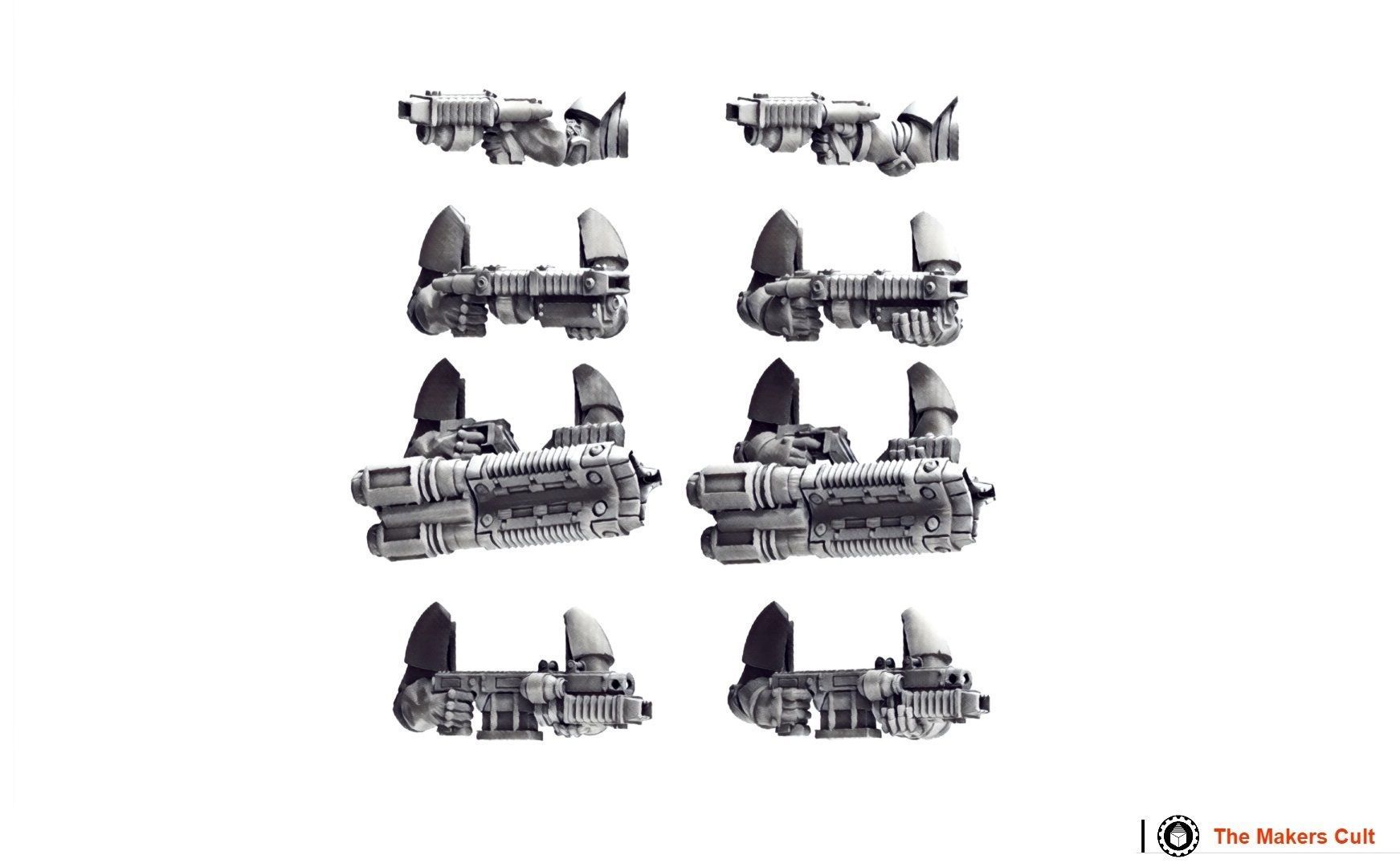 Tempest Legion and Black Knights - Ranged and Melee Upgrade pack 3D ...