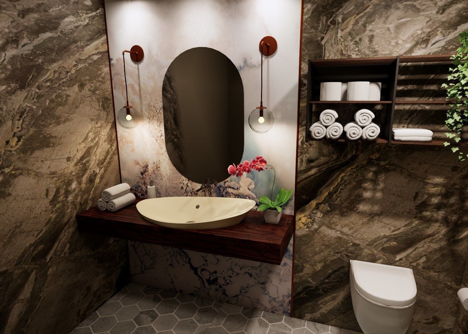 Wall based lighting -Revit 2018- 3D model | CGTrader