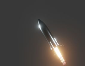 Animated Space rocket 3D Models | CGTrader