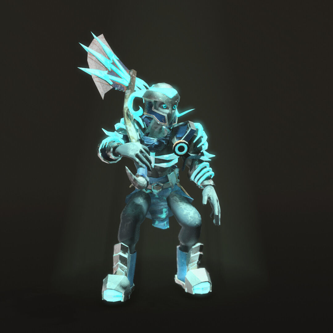 Death Knight DnD Character Stylized 3D printing miniature model 3D ...